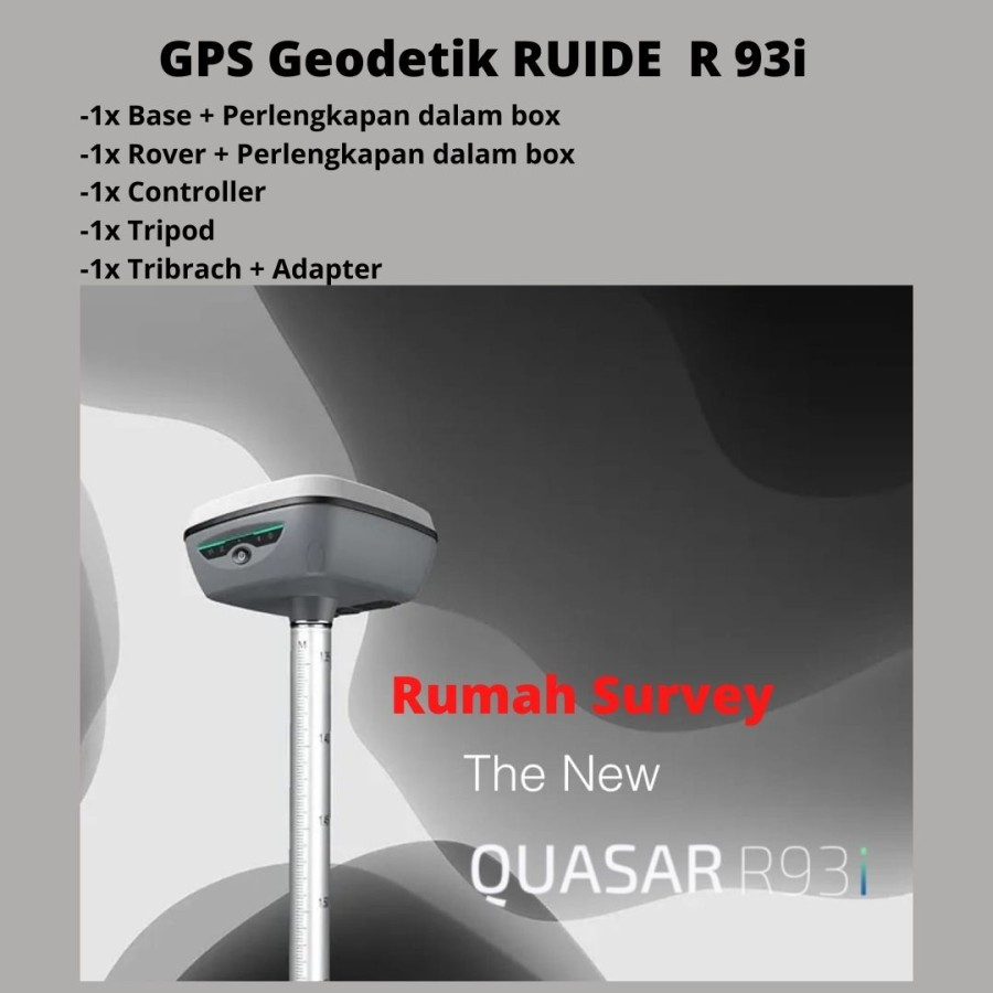 Jual GPS GEODETIK RUIDE R93i / GPS RTK GNSS RUIDE R 93i | Shopee Indonesia