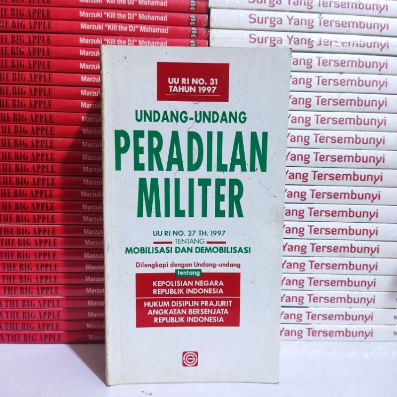 Jual Buku Obral Murah - Undang Undang Peradilan Militer | Shopee Indonesia