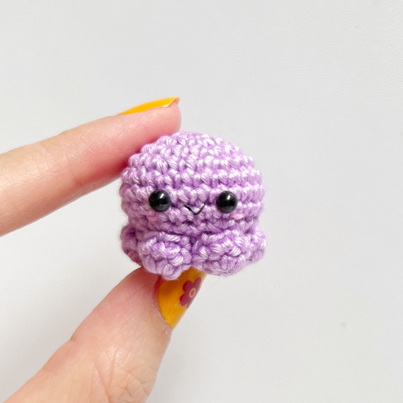 Jual Amigurumi (Boneka Rajut) Tiny Series 2 Snail Strawberry Piggy ...