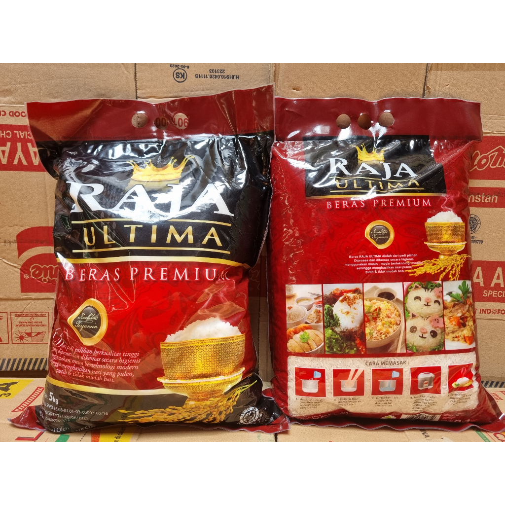 Jual Beras Premium Cap Raja 5kg | Shopee Indonesia
