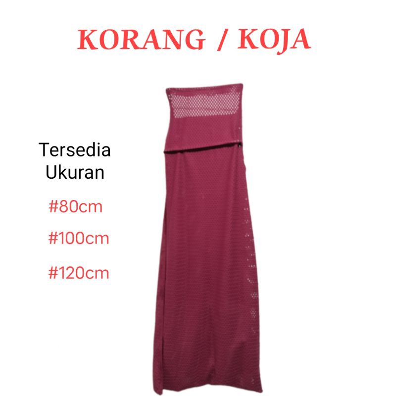 Jual korang tempat ikan koja keramba waring net jaring udang 80 100 120 ...