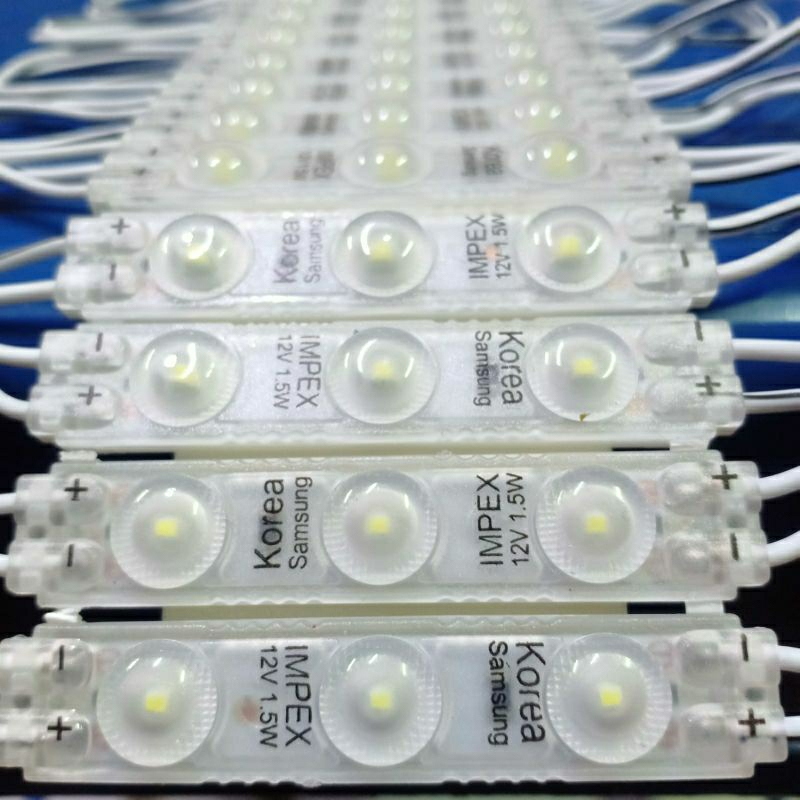 Jual LED module Samsung IMPEX super bright 1.5W DC 12V | Shopee Indonesia