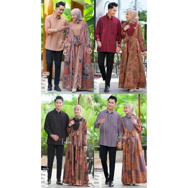 Jual AMARTHA & AGATHA COUPLE SET BY TULUS SIGNATURE / SARIMBIT COUPLE ...