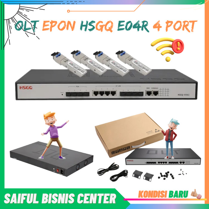 Jual OLT EPON HSGQ 4 PORT PON 1G 10G +SFP C+++ | Shopee Indonesia