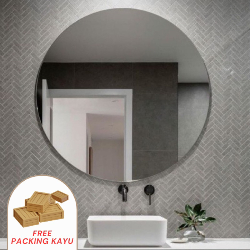 Jual Cermin Bulat | Kaca Cermin Aesthetic | Cermin Dinding | Cermin ...