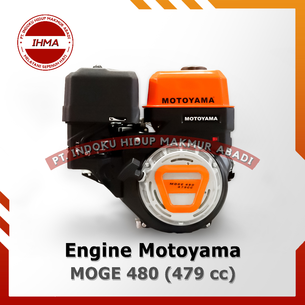 Jual Mesin Serbaguna Gasoline Engine Motoyama MOGE 480 (479 cc ...