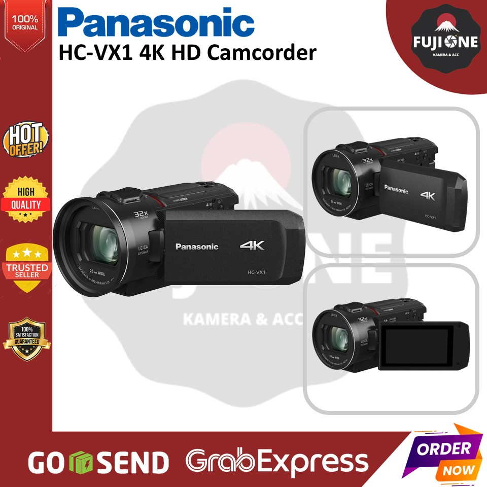 Jual Panasonic HC-VX1 4K HD Camcorder | Shopee Indonesia