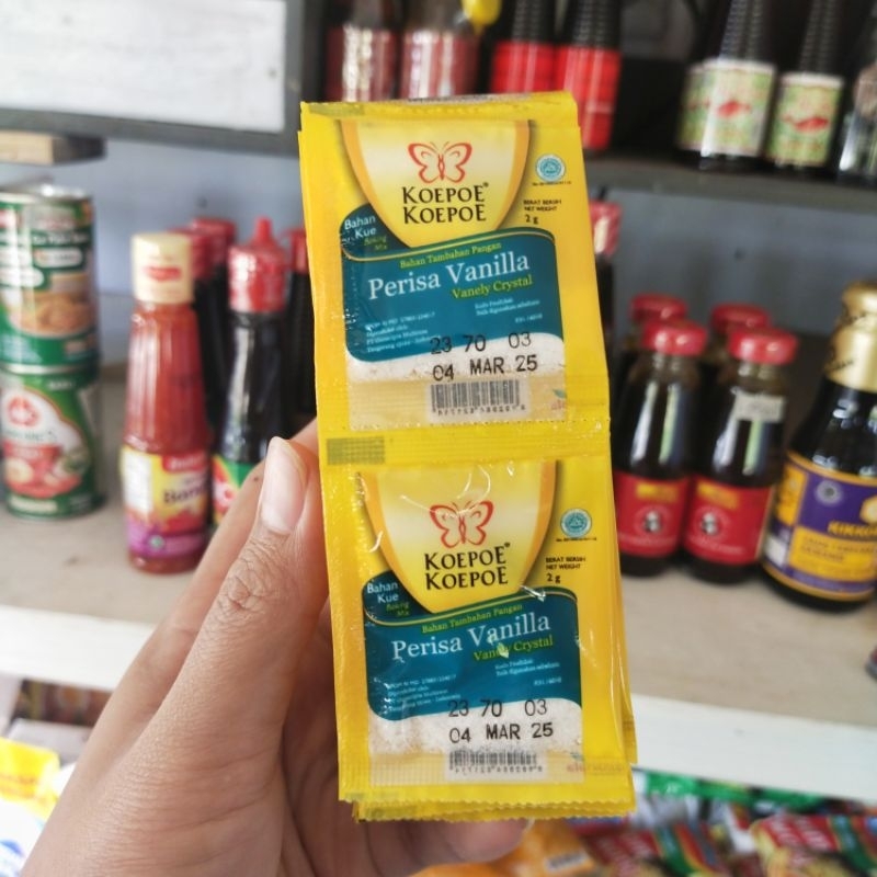 Jual Vanilla Bubuk/Perisa Vanilla Sachet/Vanili Bubuk Koepoe/Vanila Kupu Kupu @2gr | Shopee ...