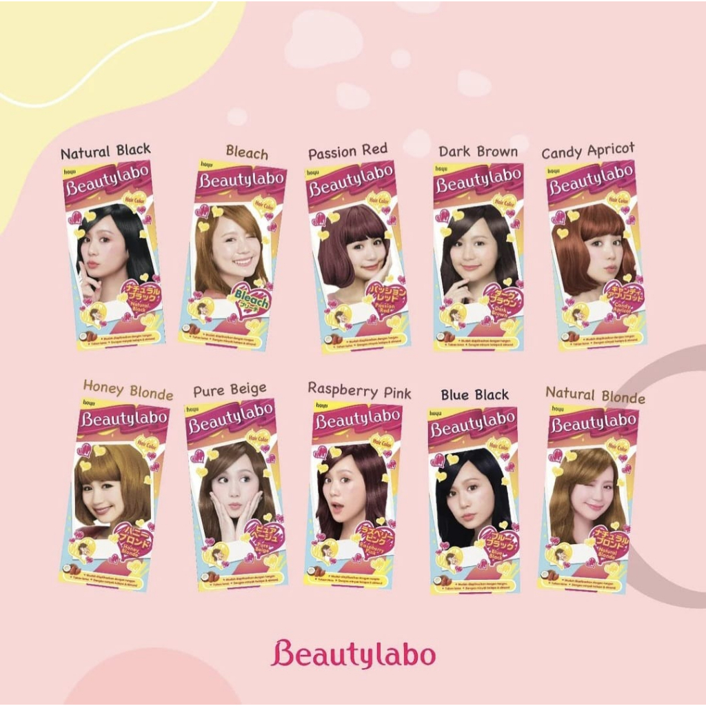 Jual BEAUTY LABO Hair Color 25gr | Shopee Indonesia