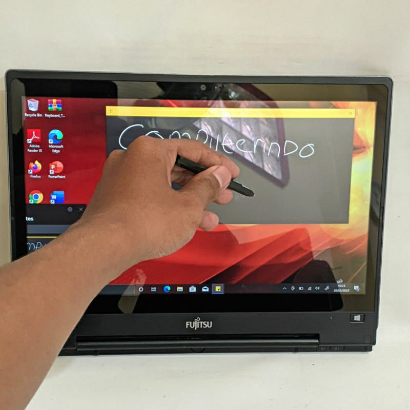 Jual laptop Touchscreen branded japan Fujitsu lifebook t904 - core i7 ...