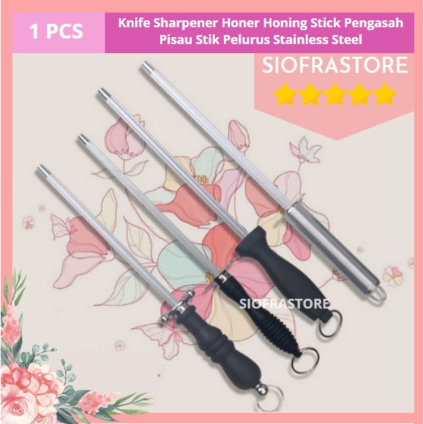 Jual Knife Sharpener Honer Honing Stick Pengasah Pisau Stik Pelurus ...