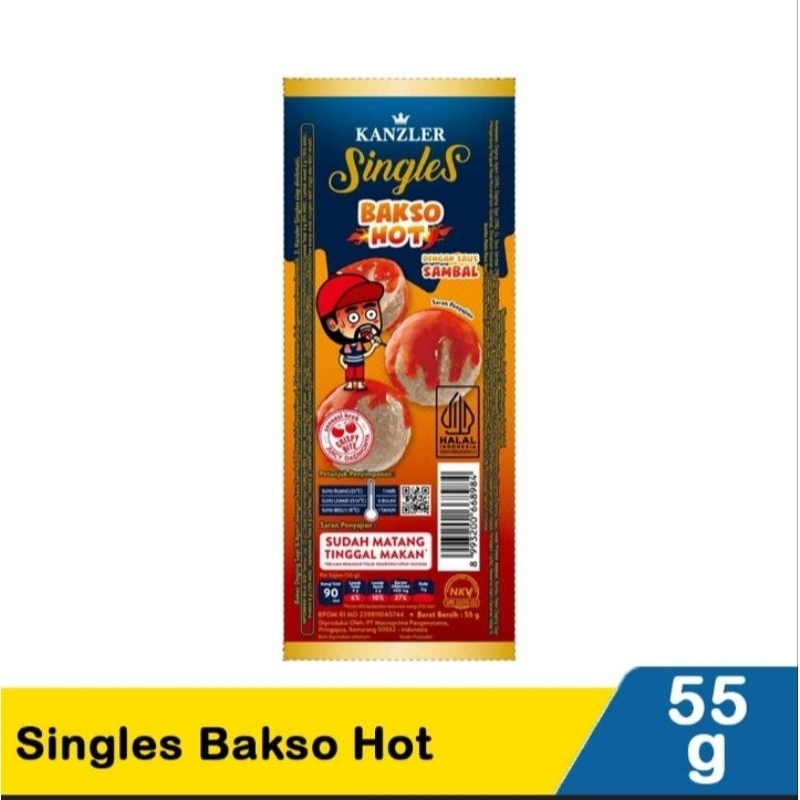 Jual GOCHUJANG SOSIS & BAKSO KANZLER SINGLES 65g | Shopee Indonesia