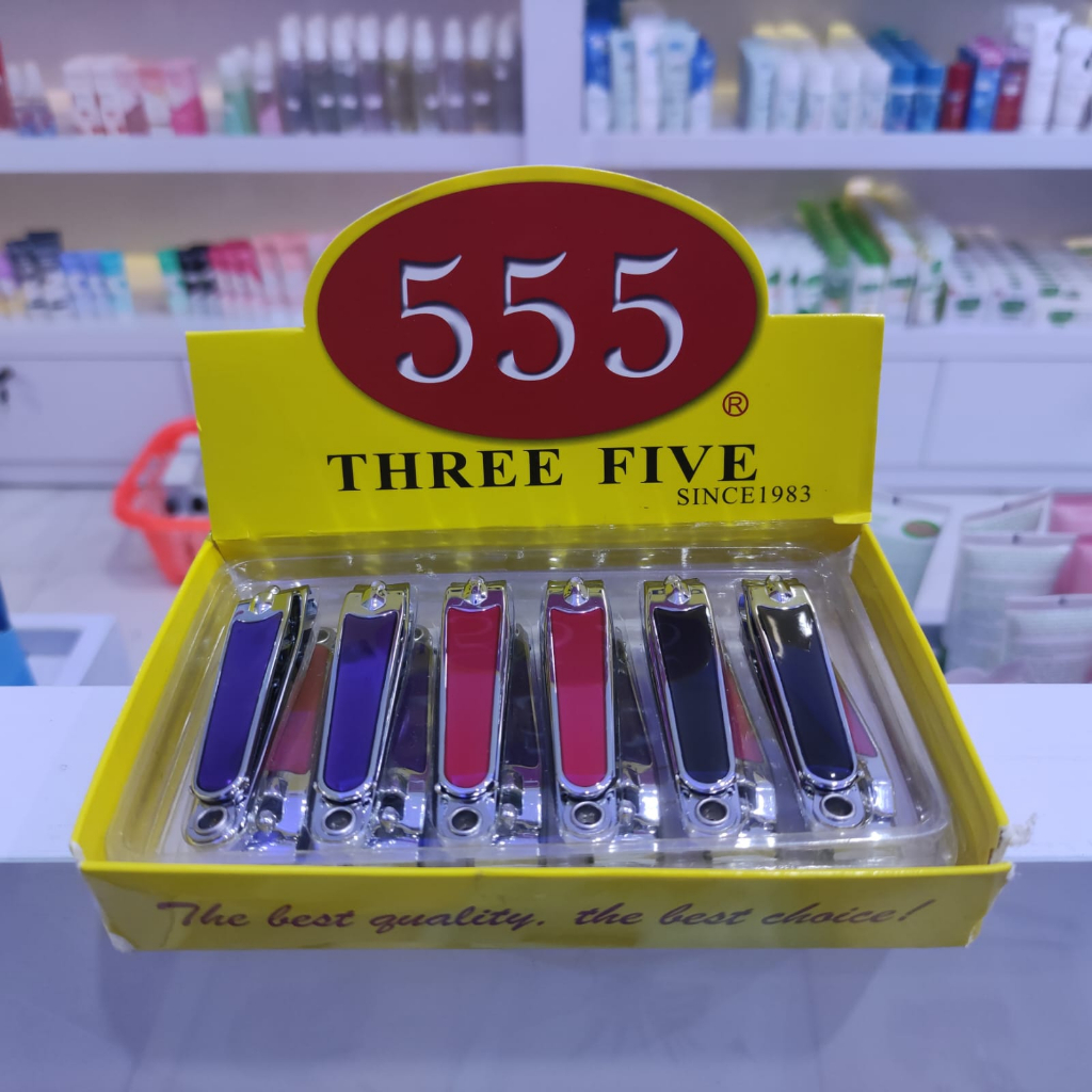 Jual Gunting Kuku / Nail Clipper 555 (Three Five) - No. 0817 E-8 Besar ...