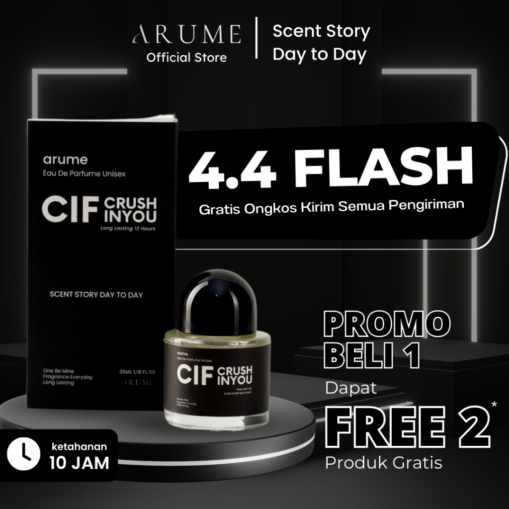 Jual Parfum Pria Tahan Lama 24jam Wangi Parfum CIF Crush In You Aroma ...