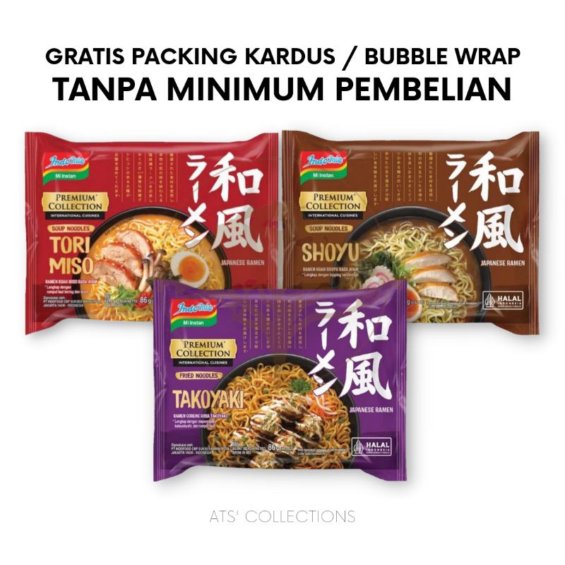 Jual INDOMIE RAMEN JAPANESE SHOYU TORI MISO TAKOYAKI | Shopee Indonesia