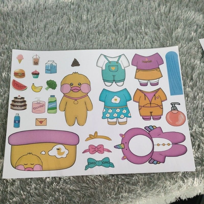 Jual Hanya karakter paper duck dan aksesoris | Shopee Indonesia