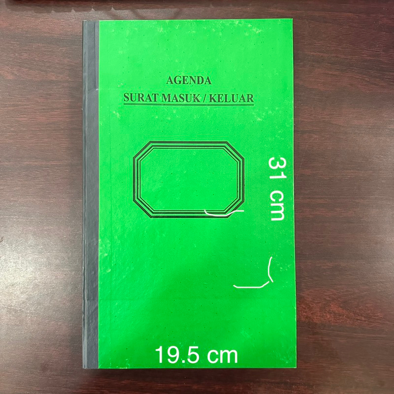 Jual Buku Agenda Surat Masuk / Keluar 200 Lembar | Shopee Indonesia