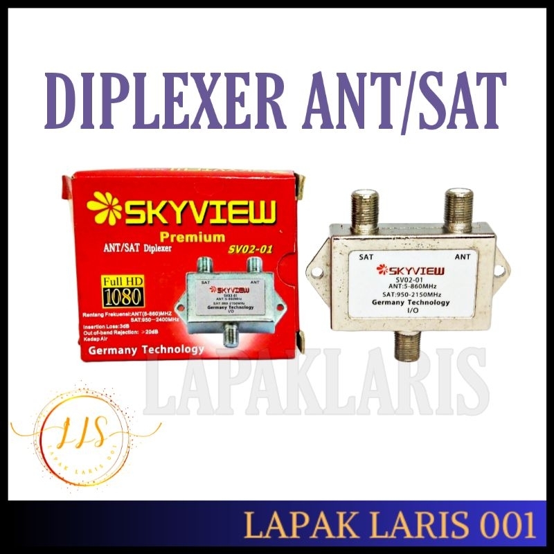 Jual Diplexer Duplexer ANT/SAT Combiner Skyview Evinix | Shopee Indonesia