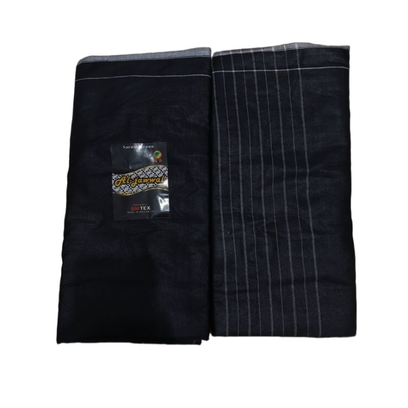 Jual Sarung Sapphire Hitam Polos Hitam Tumpal Grosir Ecer | Shopee ...