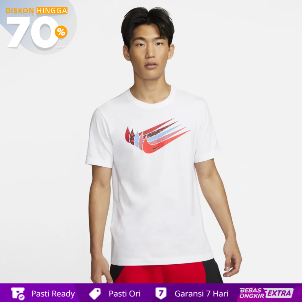 Jual Kaos Nike Original Pria Sportswear Motion Swoosh - Putih | Shopee ... Jual Kaos Nike Original Pria Sportswear Motion Swoosh - Putih | Shopee ...