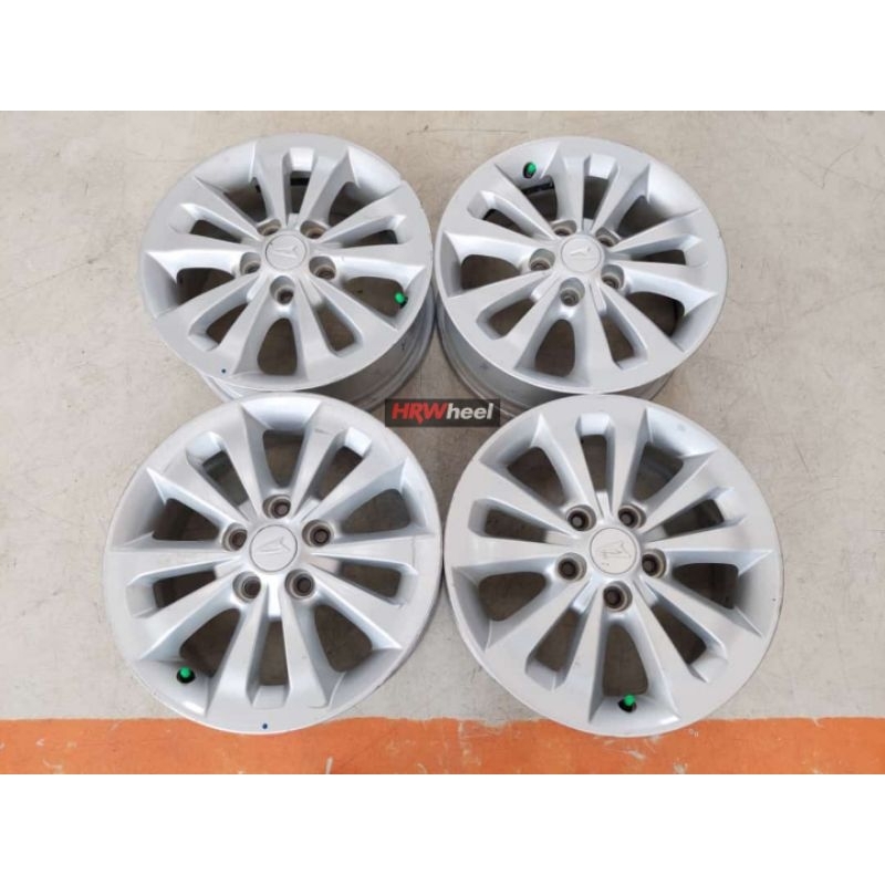 Jual Velg Bekas Oem Daihatsu Terios Ring 16 Pcd 5x114,3 Silver | Shopee ...