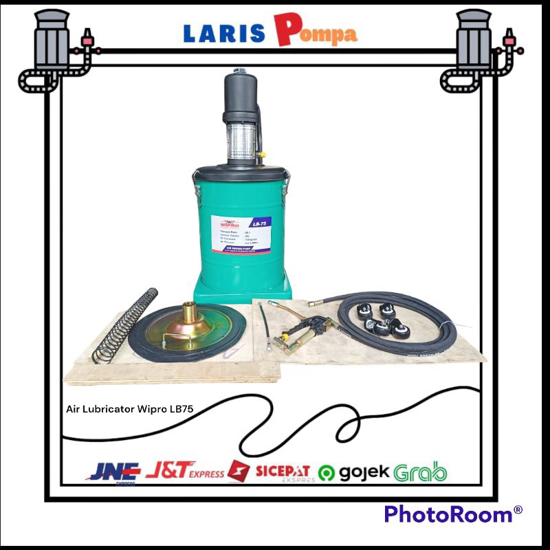 Jual Air Lubricator Grease / Alat Pelumas Pneumatic Grease Wipro LB75 ...