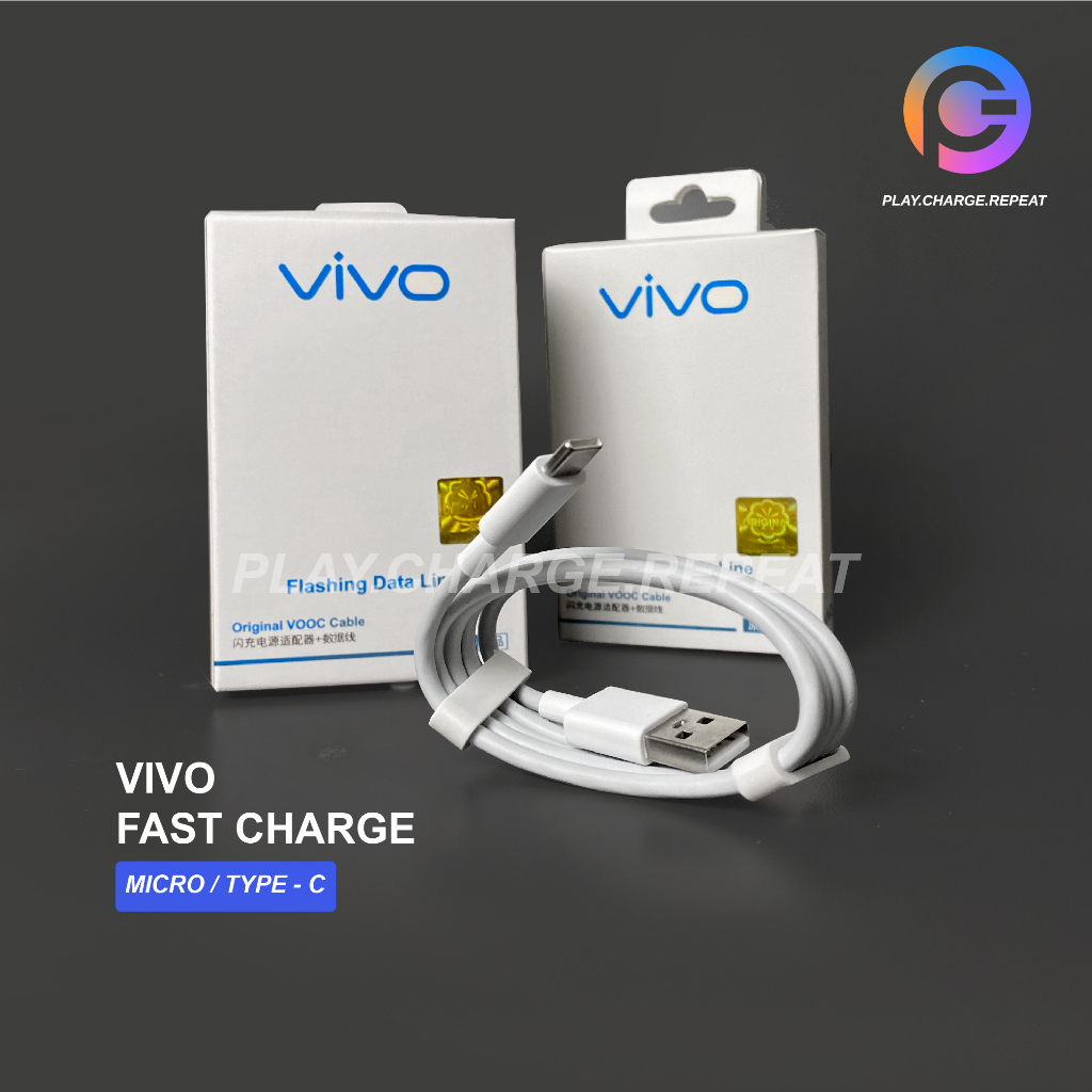 Jual KABEL DATA VIVO MICRO/TYPE-C ORIGINAL 100% CABLE DATA SUPPORT FAST CHARGING V19 Y30 Y50 Z1 ...