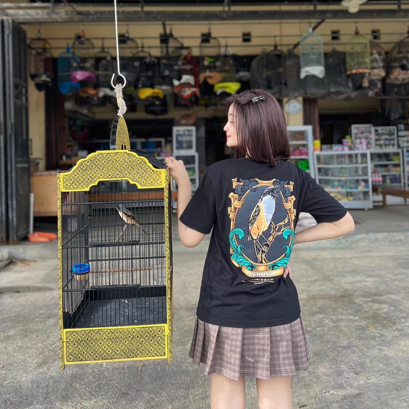 Jual (COD) KAOS BURUNG SULTAN KICAU "CENDET" BY NONNINDAH (FREE PAKAN ...