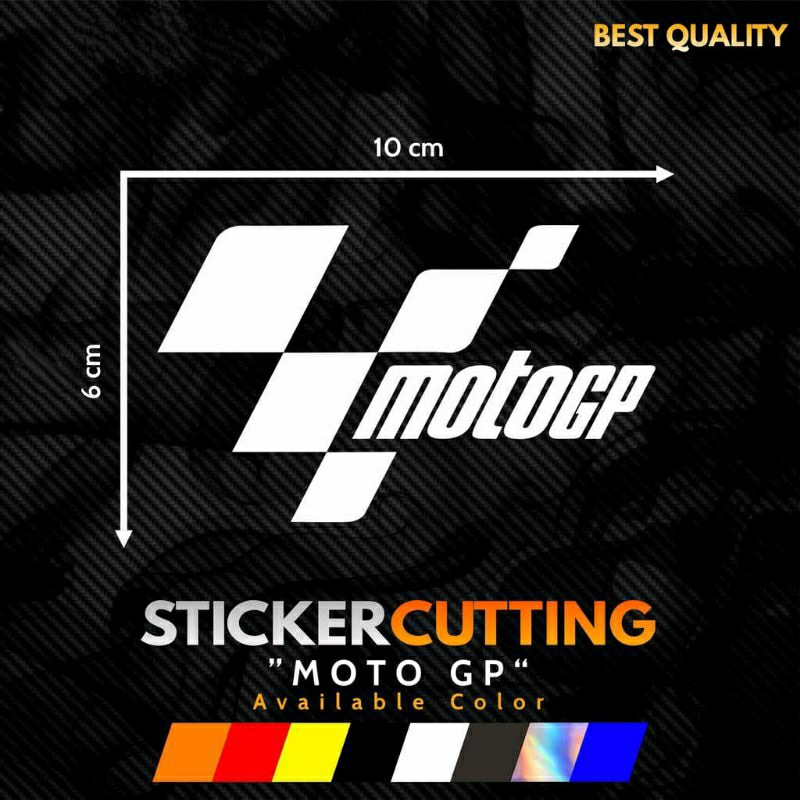 Jual STICKER STICKER CUTTING VIRAL LOGO BENDERA MOTOGP MOTO GPFLAG ...