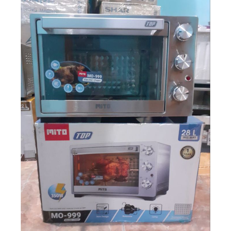 Jual OVEN MITO TOP MO-999 28 liter | Shopee Indonesia