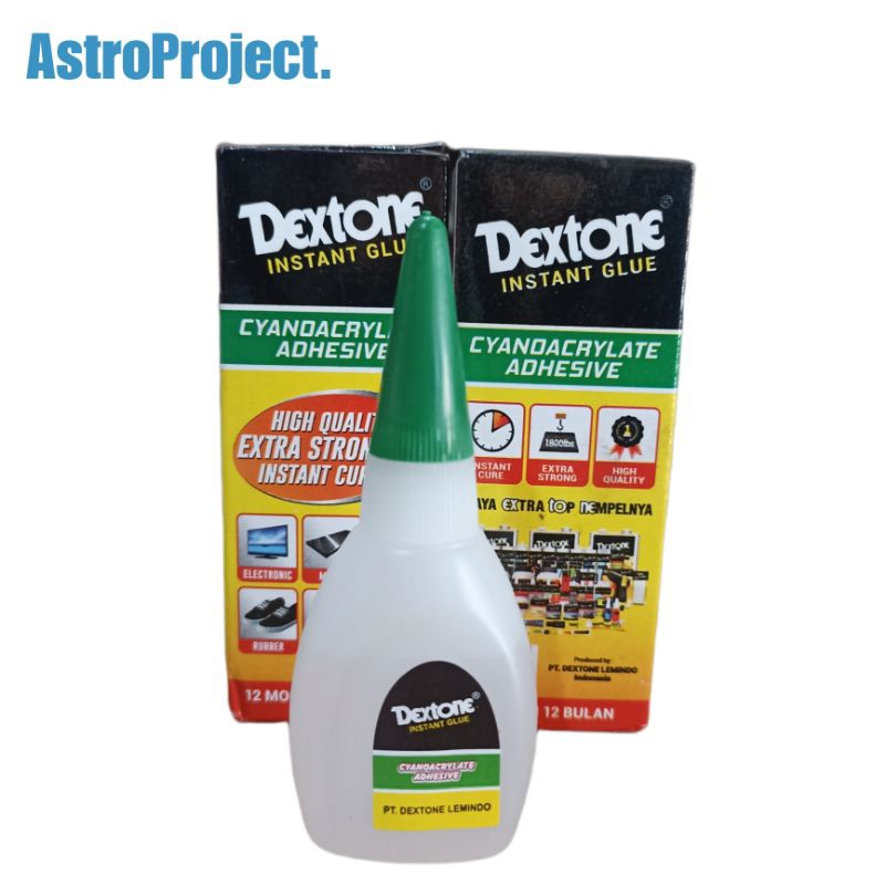 Jual Lem Cyanoacrylate adhesive Dextone / Lem korea/ Lem serbaguna ...