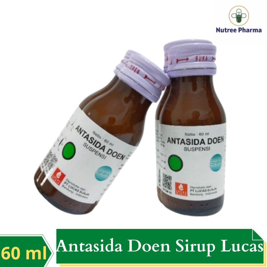 Jual Antasida Doen Sirup 60 mL Lucas - Obat Maag | Asam Lambung | Shopee Indonesia
