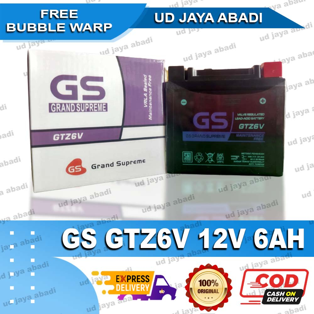 Jual AKI MOTOR SATRIA FU 150, Vario 125/150 12V6Ah | Shopee Indonesia