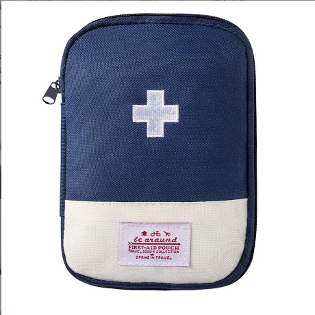 Jual OSM JKT T5759 Tas Obat Medicine Pouch Korean Travel Organizer / Tempat Penyimpanan Obat ...