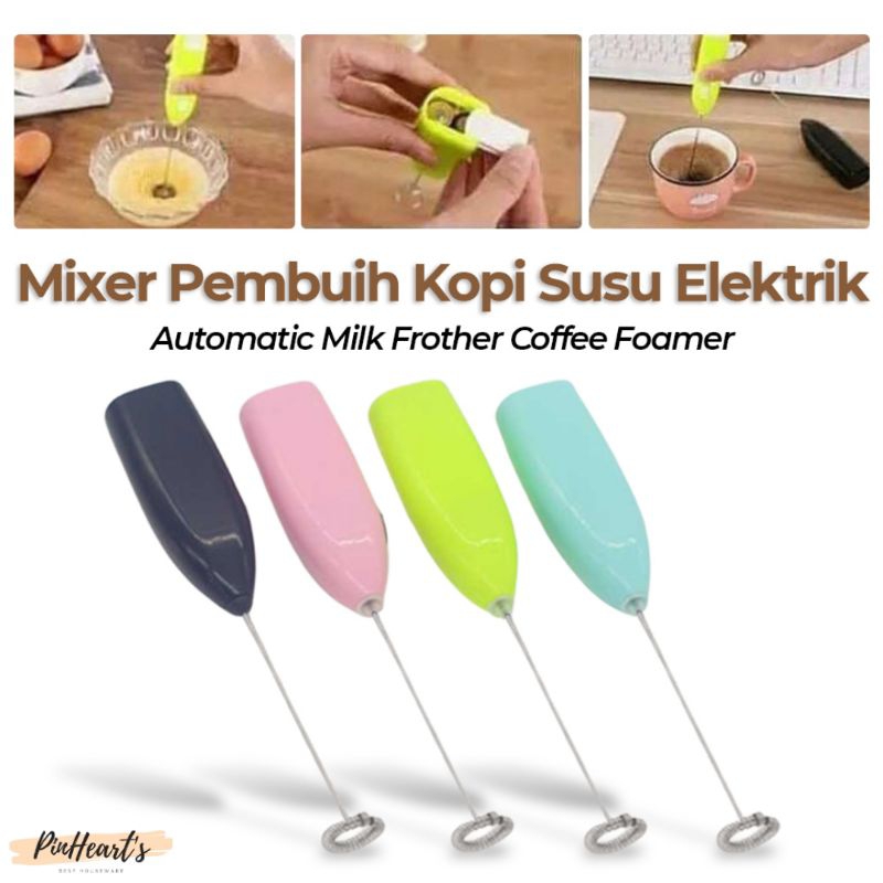 Jual HAND MIXER PEMBUIH KOPI SUSU ELEKTRIK HANDLE / KOCOKAN JAMU ...