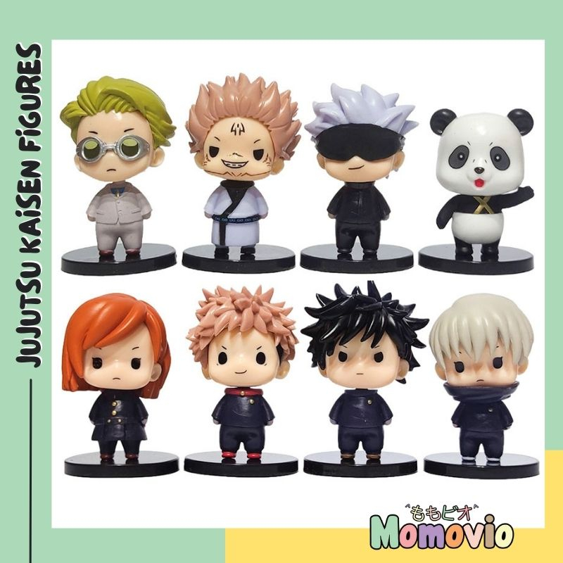 Jual Jujutsu Kaisen Chibi Action FIgure 7cm Sukuna Yuuji Itadori Toge ...