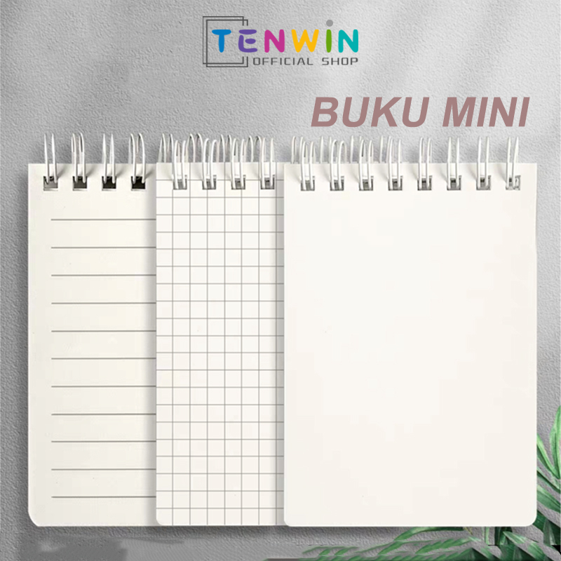 Jual BUKU MINI/NOTEBOOK RING MOTIF / BUKU CATATAN RING / BUKU TULIS ...