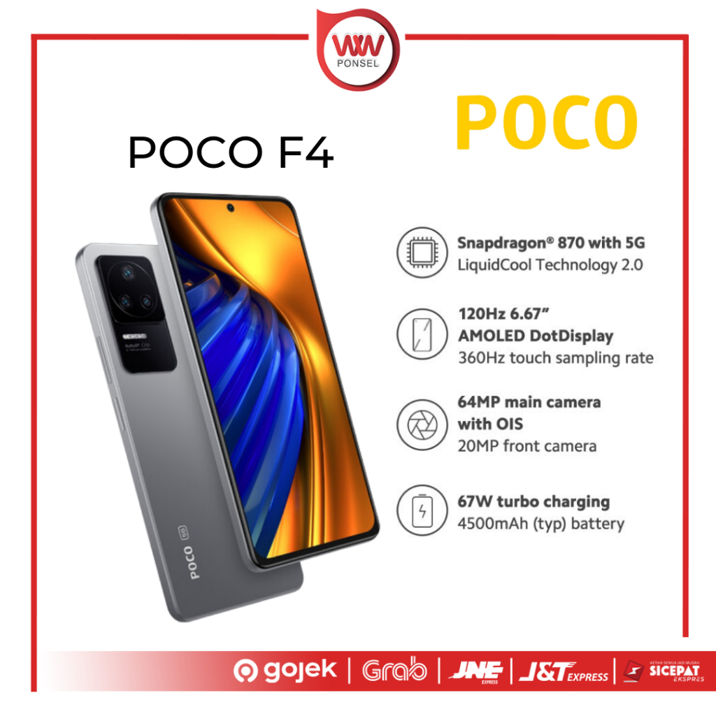 Jual Hp Xiaomi Poco F4 Ram 8GB Internal 256GB Garansi Resmi | Shopee ...