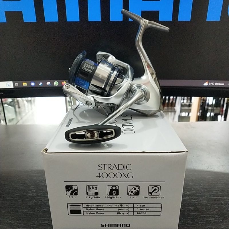 Jual Reel Shimano Stradic FL/FM 1000 1000HG 2500HG C3000XG 4000XG C5000XG | Shopee Indonesia