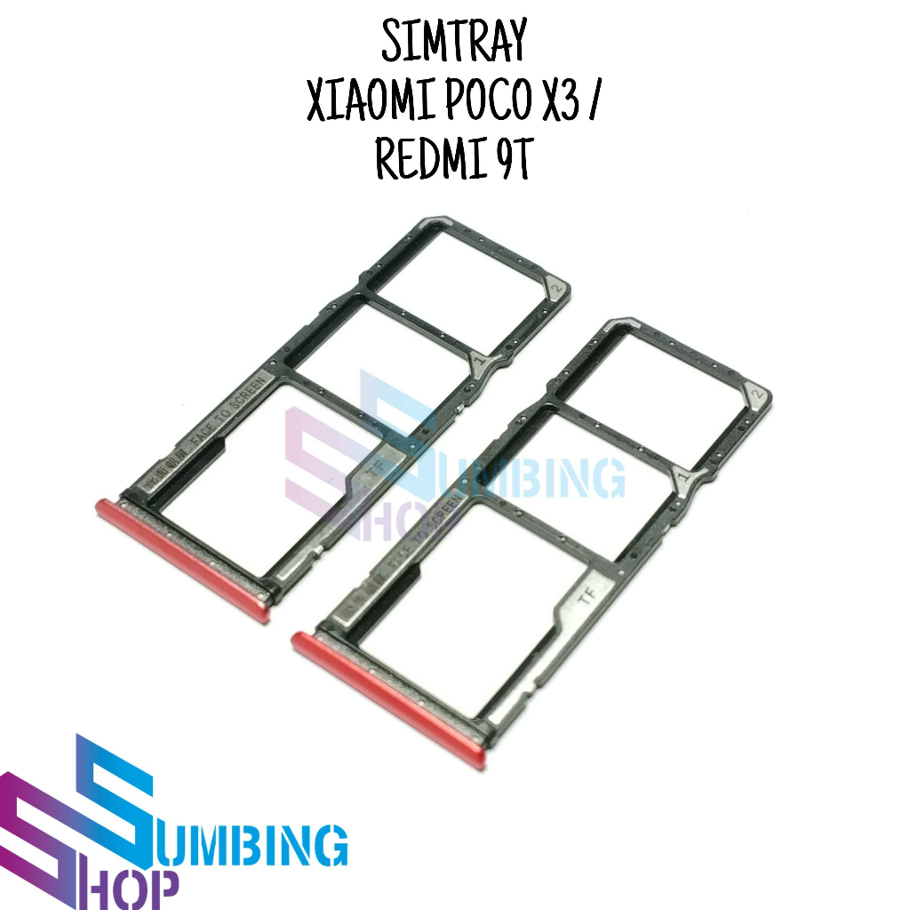 Jual Simtray Tempat Simcard Xiaomi Redmi 9T Poco M3 Slot Sim Tray ...