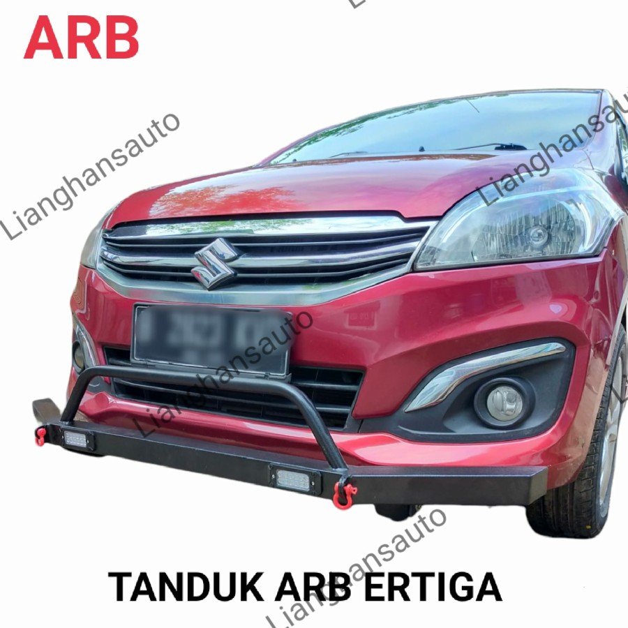 Jual TANDUK DEPAN MINI ARB LAMPU LED ERTIGA LAMA ANTING MERAH FULL BESI ...