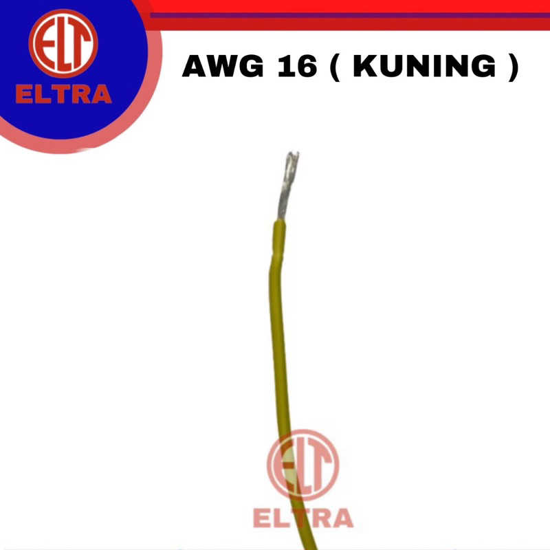 Jual KABEL AWG 16 SERABUT PUTIH METERAN cable serabut putih tembaga lapis perak body kelistrikan ...