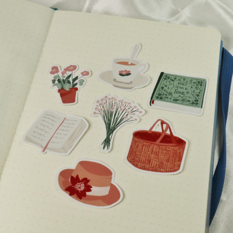 Jual Cottage core sticker pack (7 pieces) | Shopee Indonesia