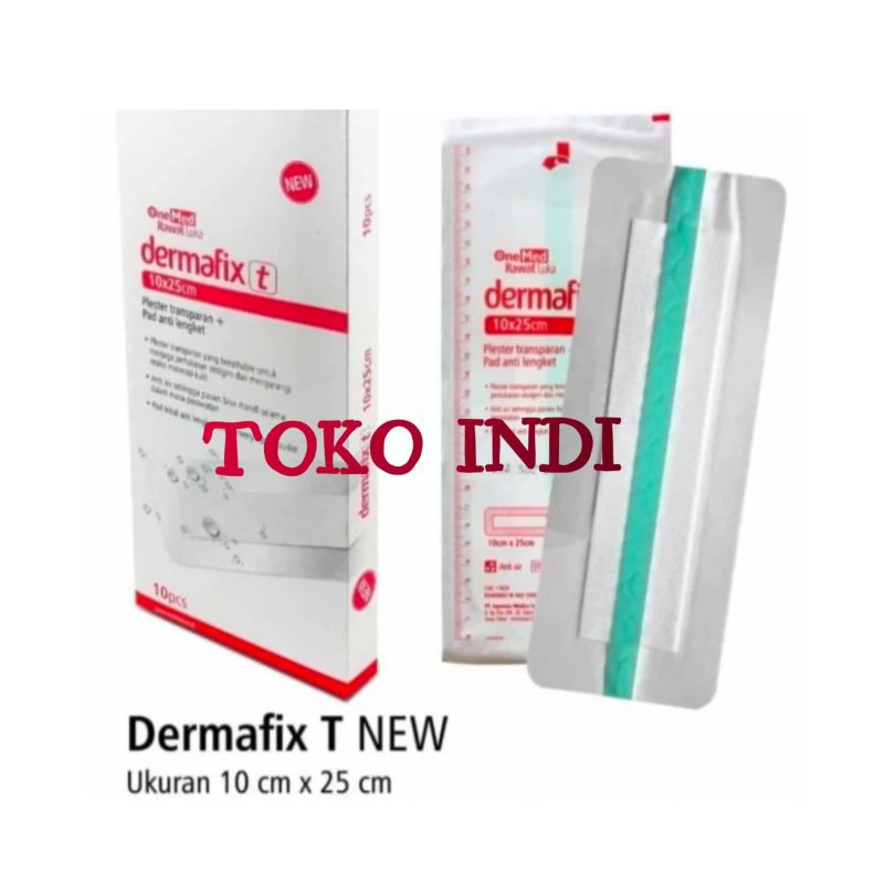 Jual PER KOTAK Dermafix T 10x25 cm/Plester Dermafix/Plester Luka Anti ...