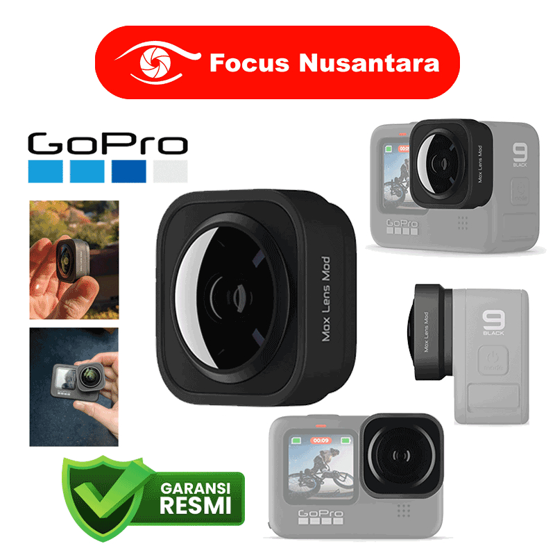 Jual GOPRO Max Lens Mod (Hero9 Black) | Shopee Indonesia