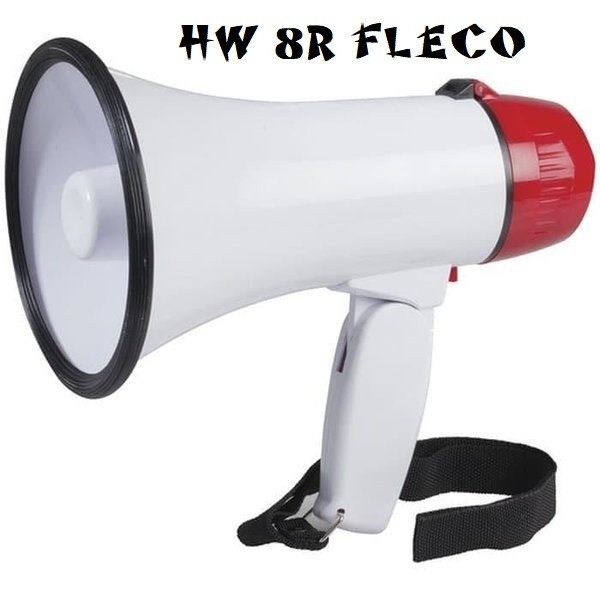 Jual COD MEGAPHONE TOA KECIL ORIGINAL FLECO MULTI FUNGSI FLECO HW-8R ...