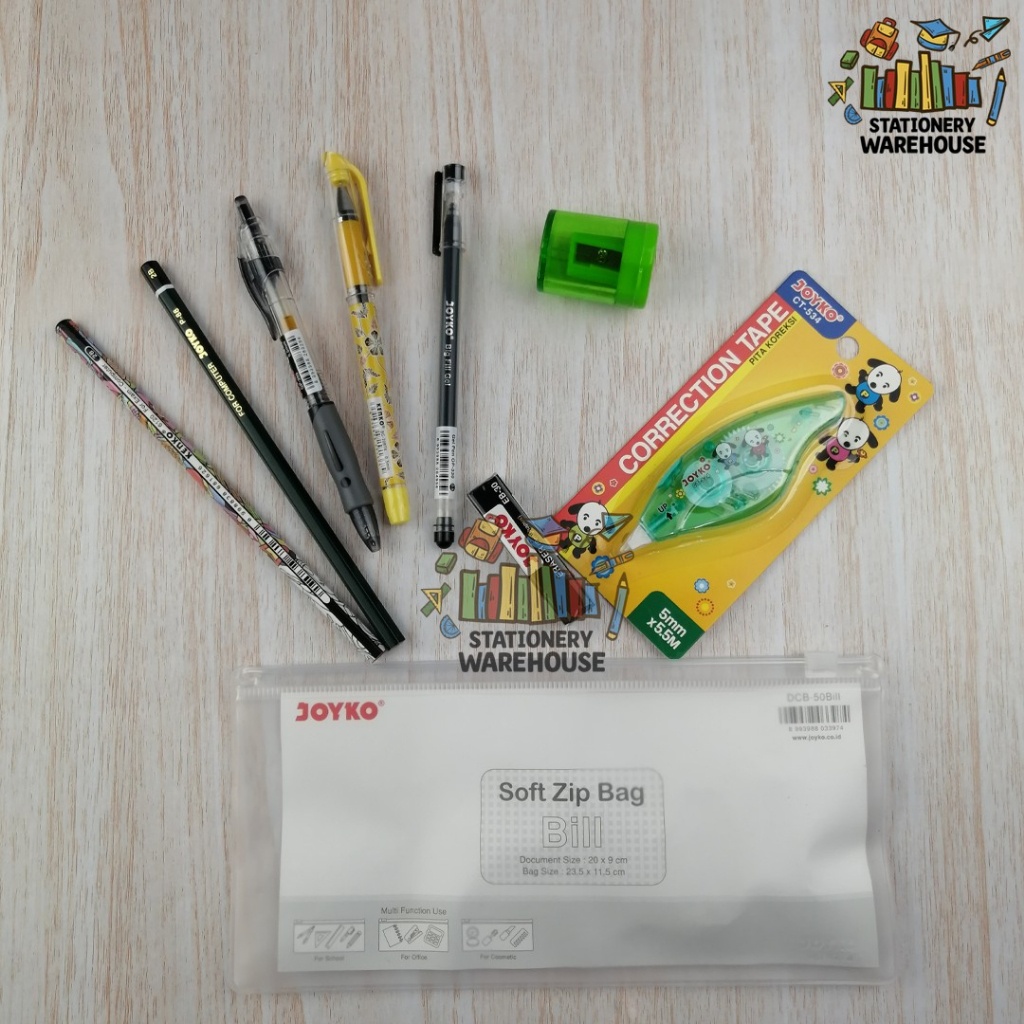 Jual PAKET Gel Pen dan Pensil ATK SET - SUMBER ATK | Shopee Indonesia