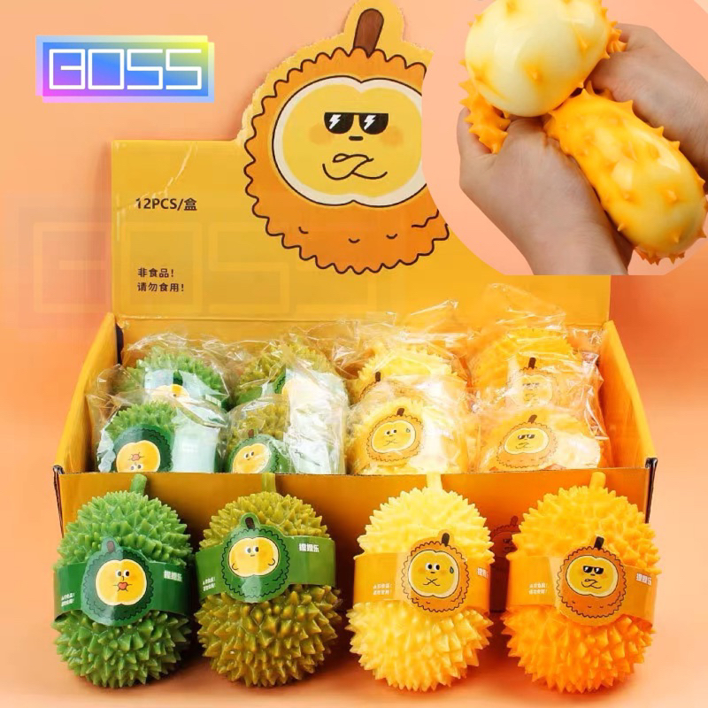 Jual BOSS-New Arrival Mainan Squishy Durian Mainan Pencet Anti Stress ...