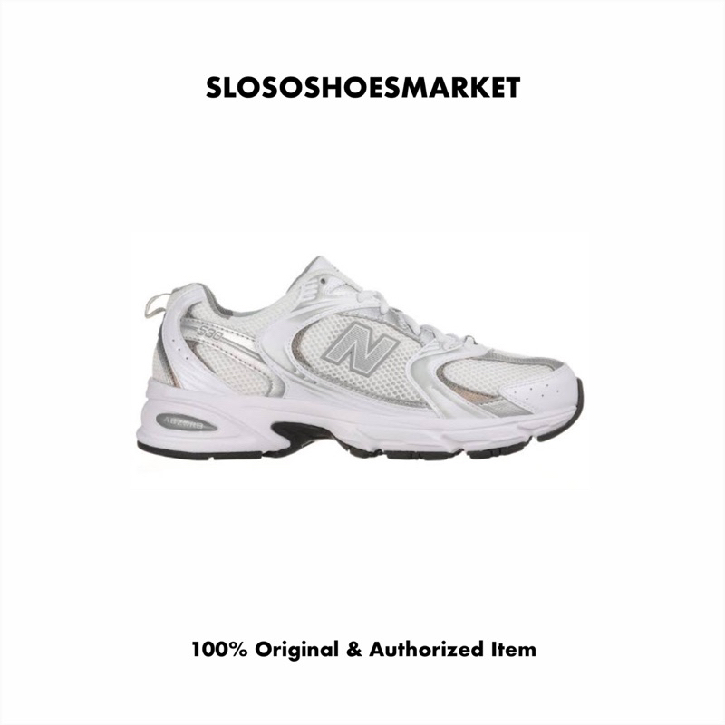 Jual New Balance 530 White Silver Metallic (MR530AD) - 100% Original ...