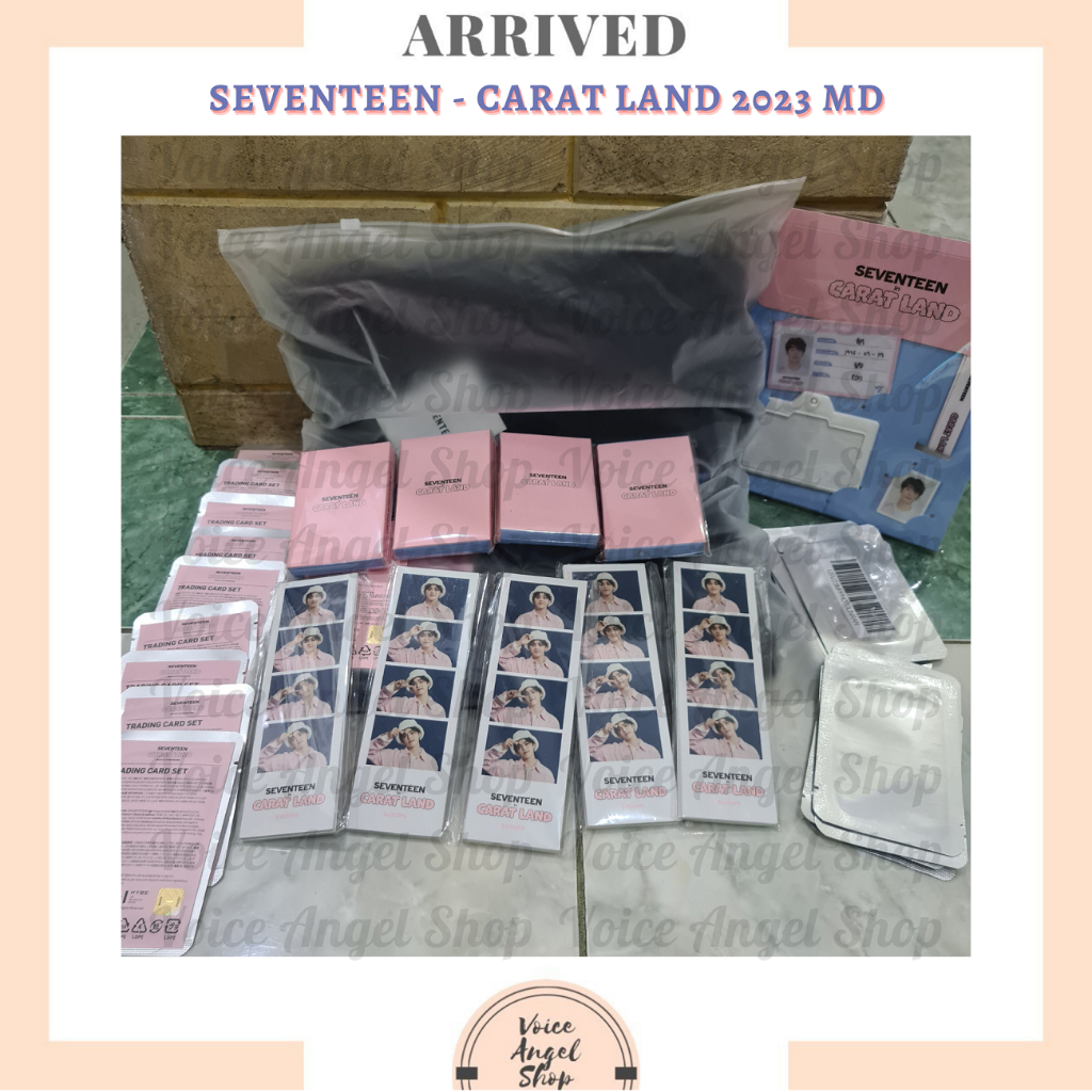 Jual [PELU NASAN | JANGAN LUPA BACA DESKRIPSI] SEVENTEEN - 2023 CARAT LAND MD | Shopee Indonesia